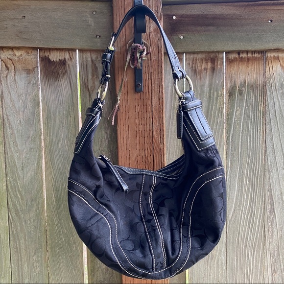 Coach | Bags | Authentic Coach Signature Hobo Bag | Poshmark